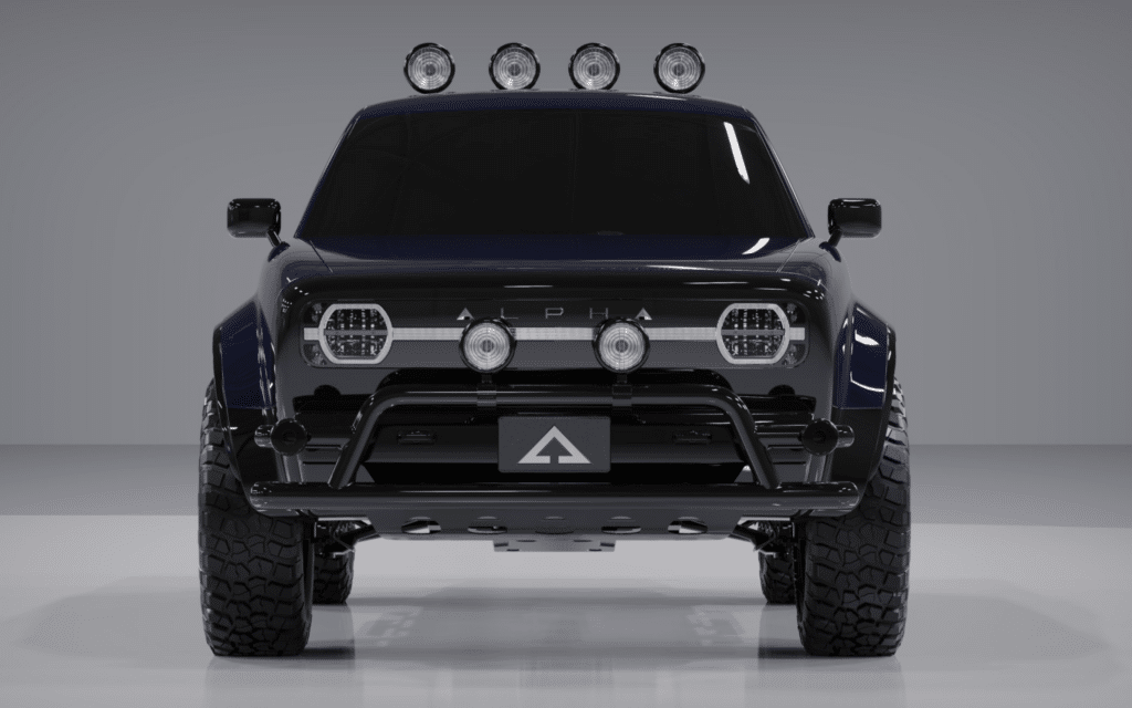 Alpha Motor Reveals Wolf Electric Truck Prototype - The EV Report