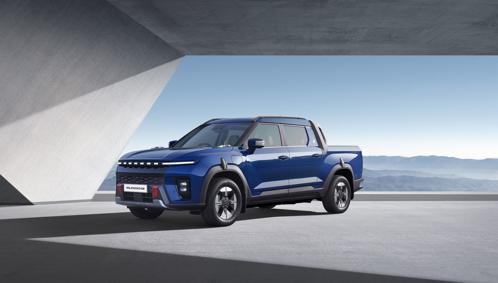 KGM Musso Electric Pick-up UK Debut - The EV Report