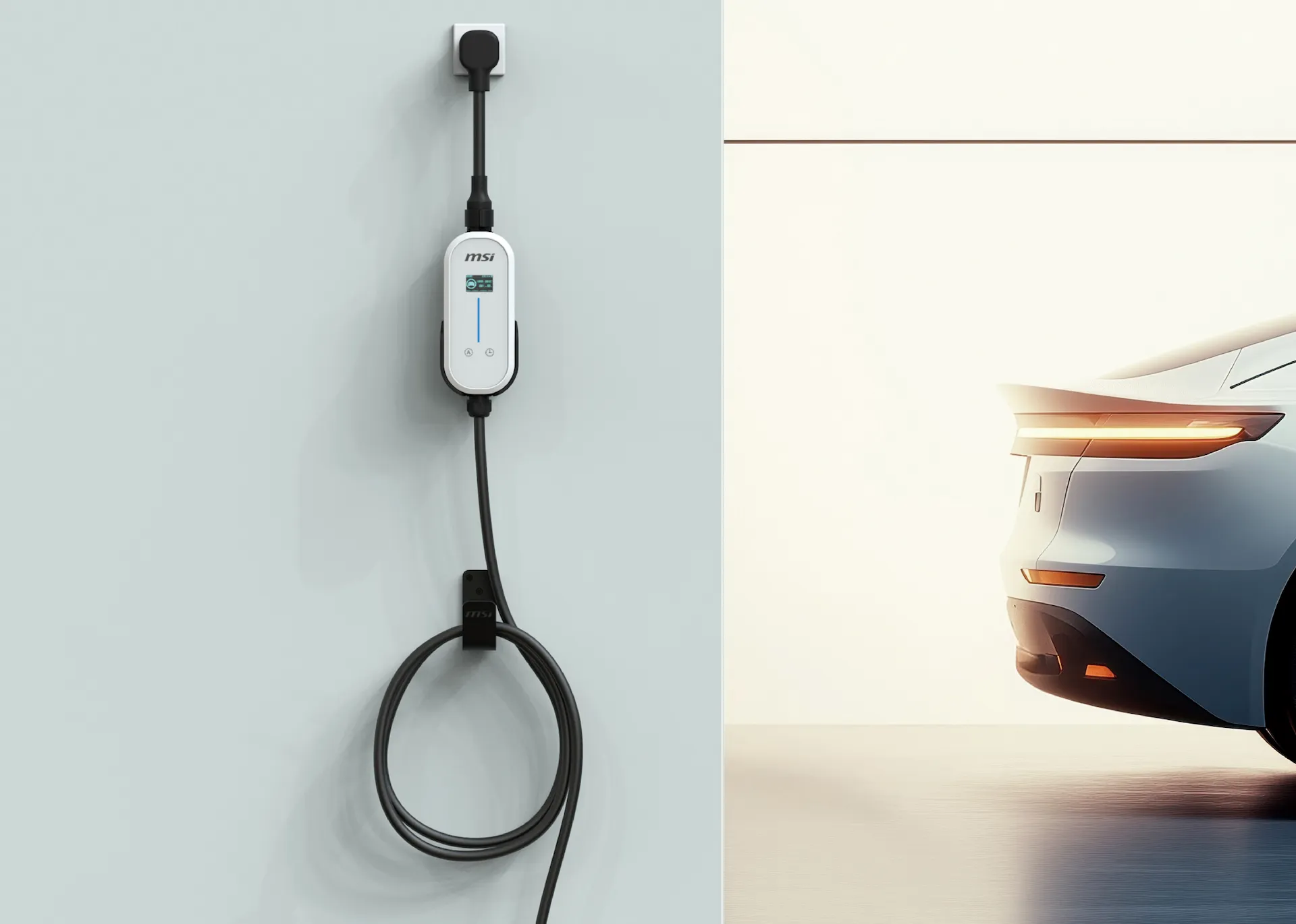 MSI Launches EZgo Portable EV Charger at CES - The EV Report