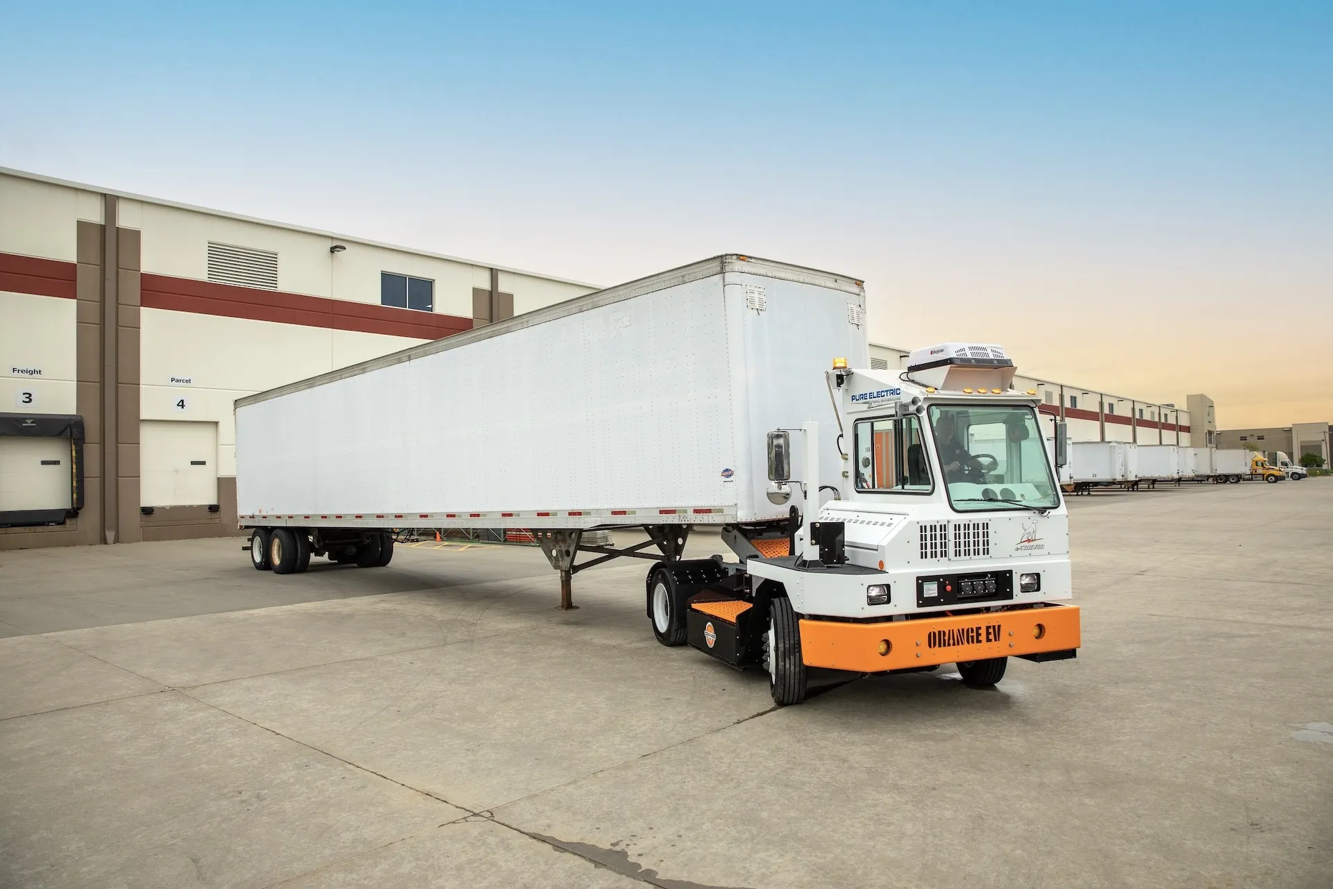 Orange EV Books Record 600 Electric Terminal Trucks - The EV Report